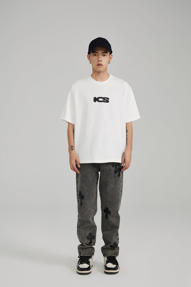 ICS Logo Print T-shirt – ICONSLAB